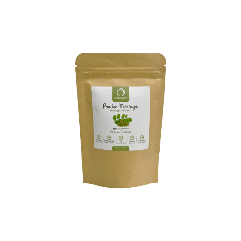 Poudre de Moringa 50 gr - Organica Tunisie